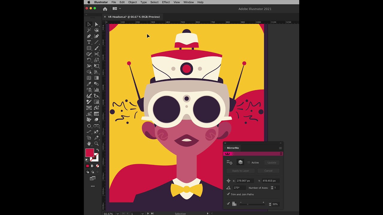 Quickly Mirror Objects In Illustrator With This FREE plugin Astute Quickly Mirror Objects In Illustrator With This FREE plugin Astute