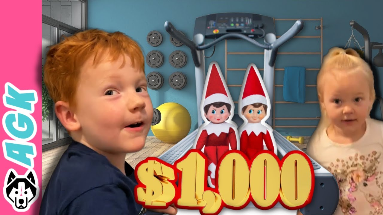 Last Elf To Leave The Treadmill 24 Hour Challenge Wins $1,000! - YouTube