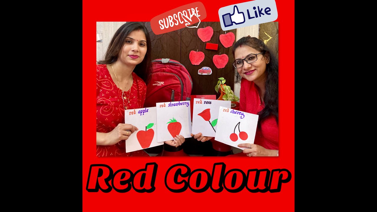#sharmateachers Color Song - Red Song | nursery Rhyme for Kids - YouTube