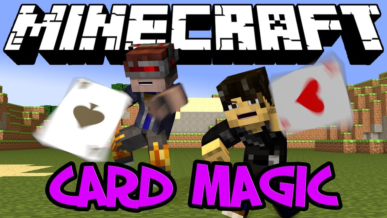 Minecraft Mod Showcase : Card Magic Mod - YouTube