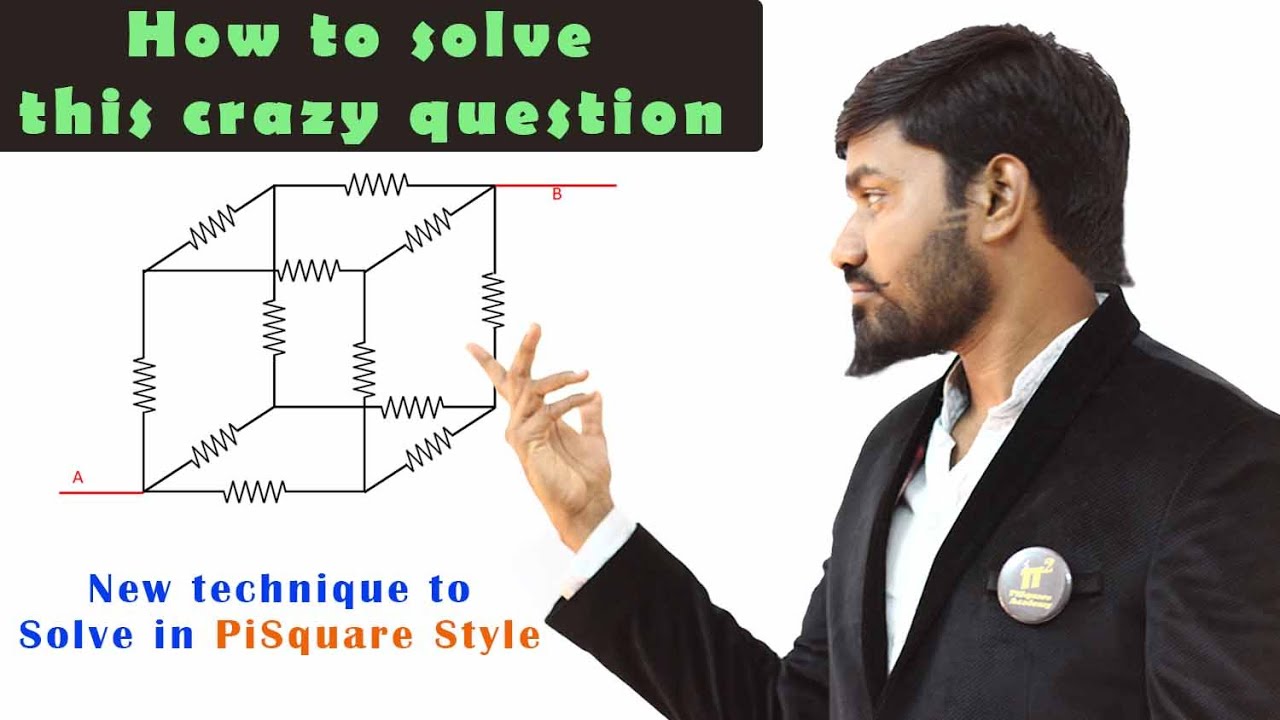 Cubic electrical network resistance calculation in an Interesting way ...