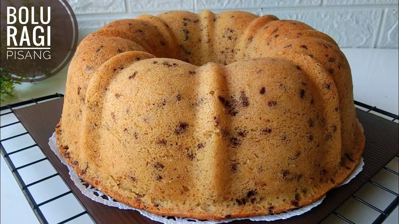 WOW ENAK BANGET!! BOLU RAGI PISANG LEMBUT BIKINYA GAMPANG || BRUDEL ...