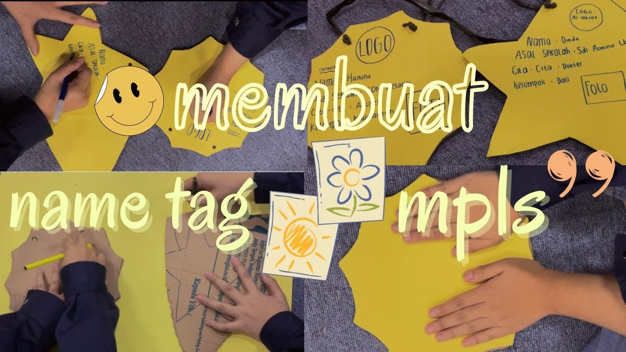 Tutorial membuat nametag MPLS 2023 - YouTube