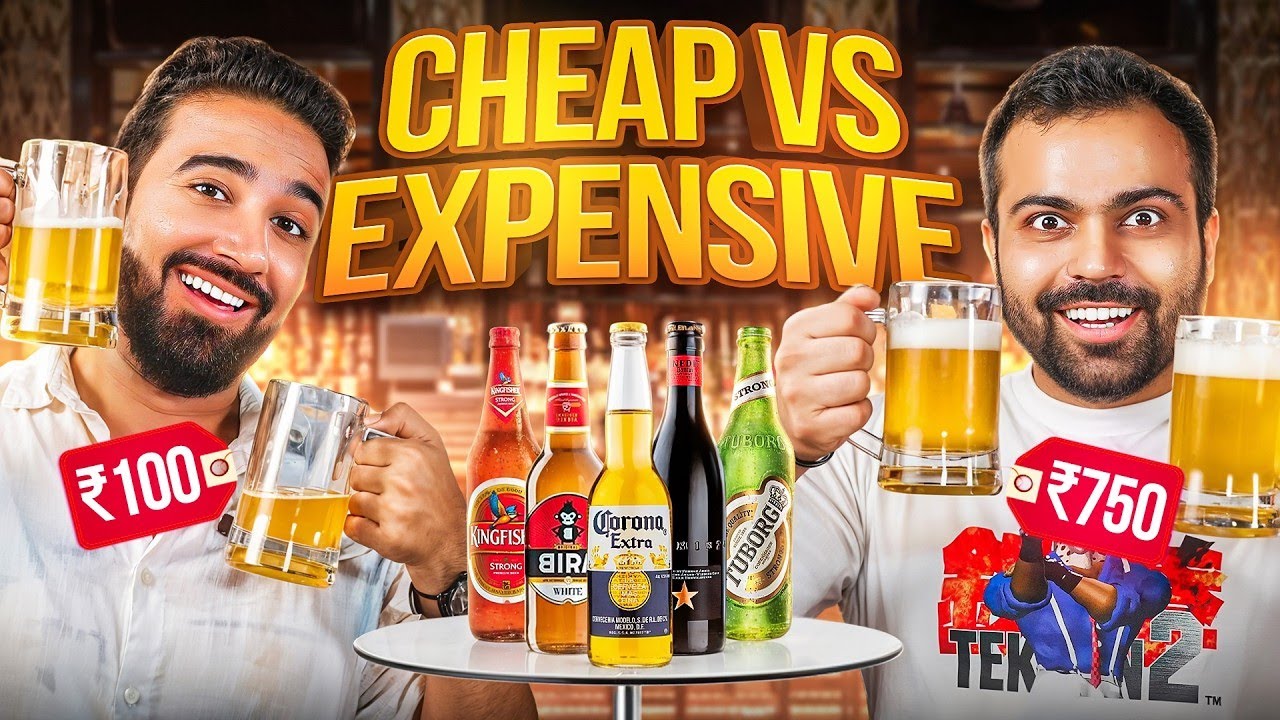 Rs 100 Vs Rs 750 Beer | Which Is Better? | Cheers! By The Urban Guide ...