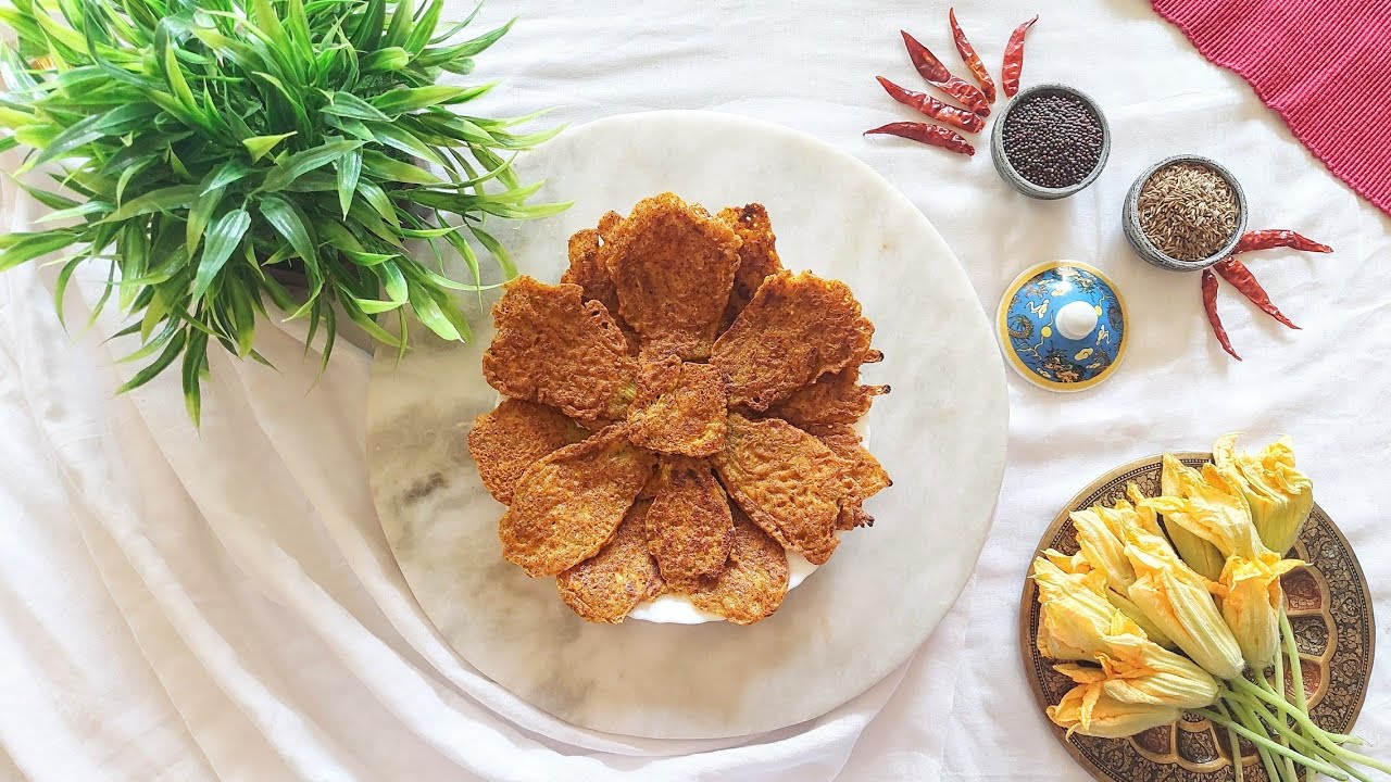 KAKHARU PHULA BESARA BARA | Pumpkin Flowers | Odia Cuisine | କଖାରୁ ଫୁଲ ...