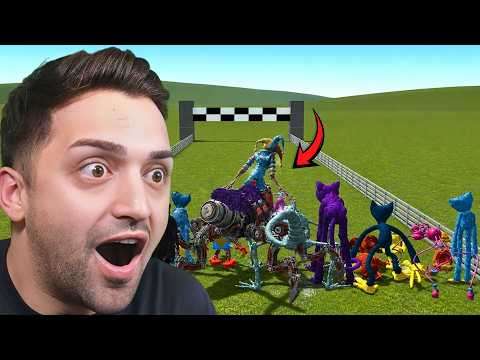 EN HIZLI POPPY PLAYTIME CANAVARI KİM ? ( YARIŞTIRDIM )