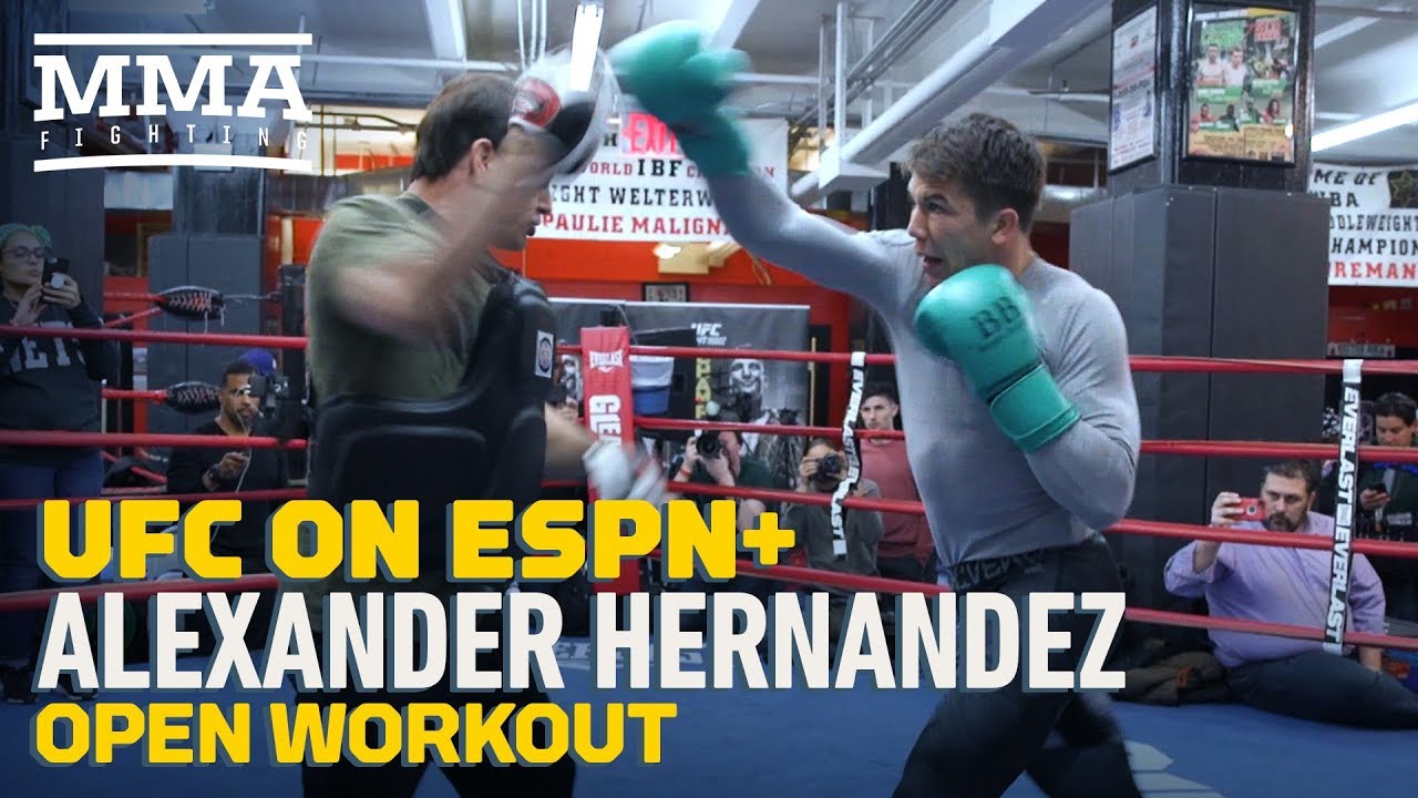 UFC Brooklyn: Alexander Hernandez Open Workout Highlights - MMA ...