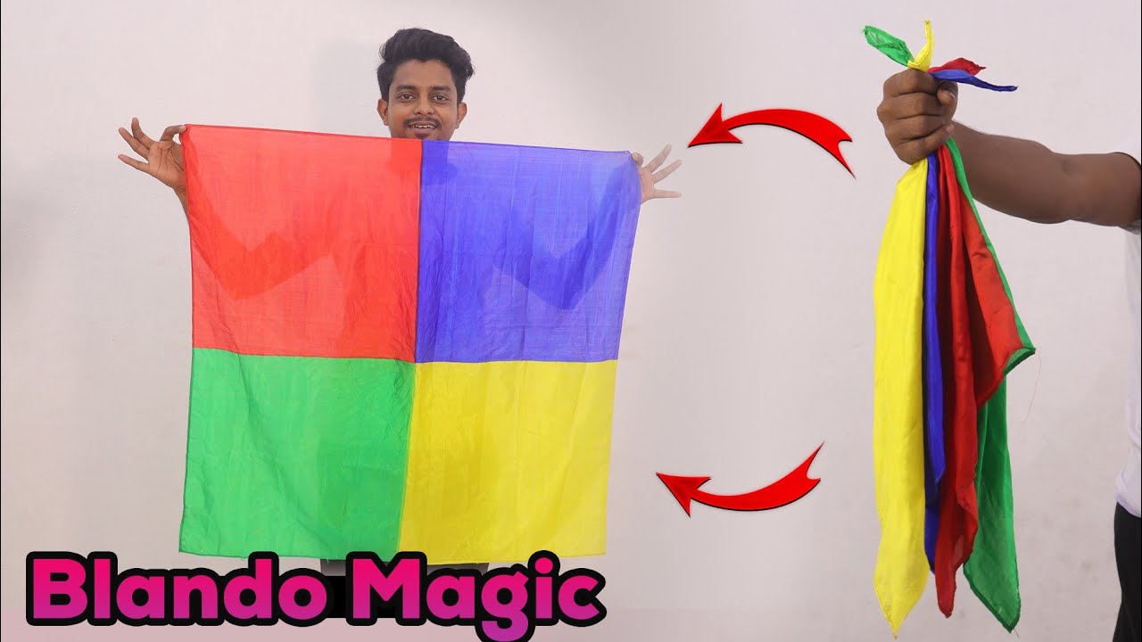 Learn Handkerchief Magic | रुमाल से नैया जादू | Tutorial Guruji Hanky ...