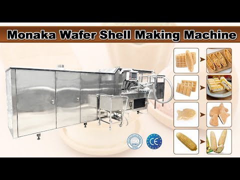 How to Starting a Complete Automatic Monaka Wafer Shell Production Line ...
