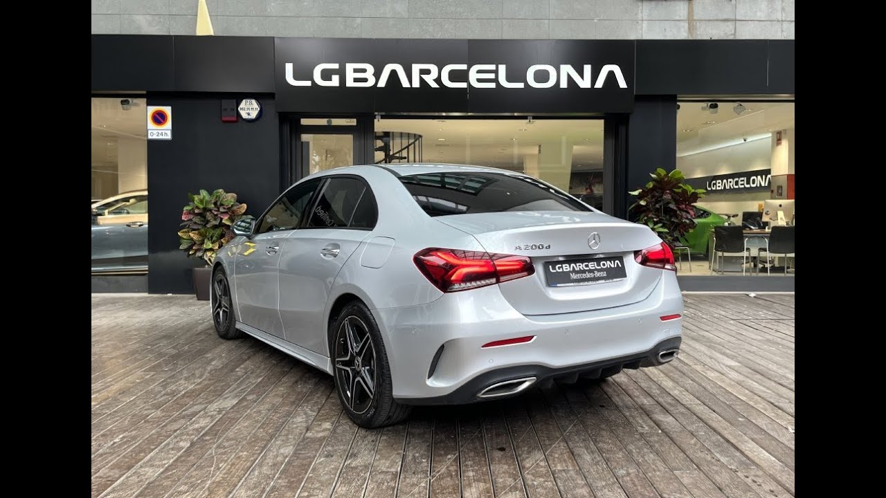 Mercedes Benz Clase A 200d Sedán AMG Line - YouTube