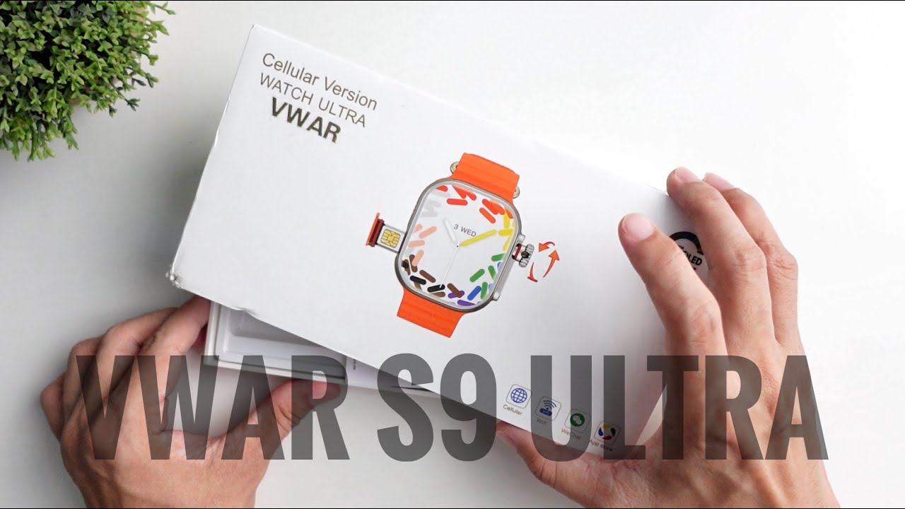 $80 ANDROID SMARTWATCH - VWAR S9 ULTRA Unboxing - YouTube
