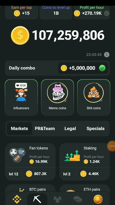 TODAY Hamster Kombat New Combo Card Earn 5M Coins FREE 10/06/2024 #hamsterkombat - YouTube