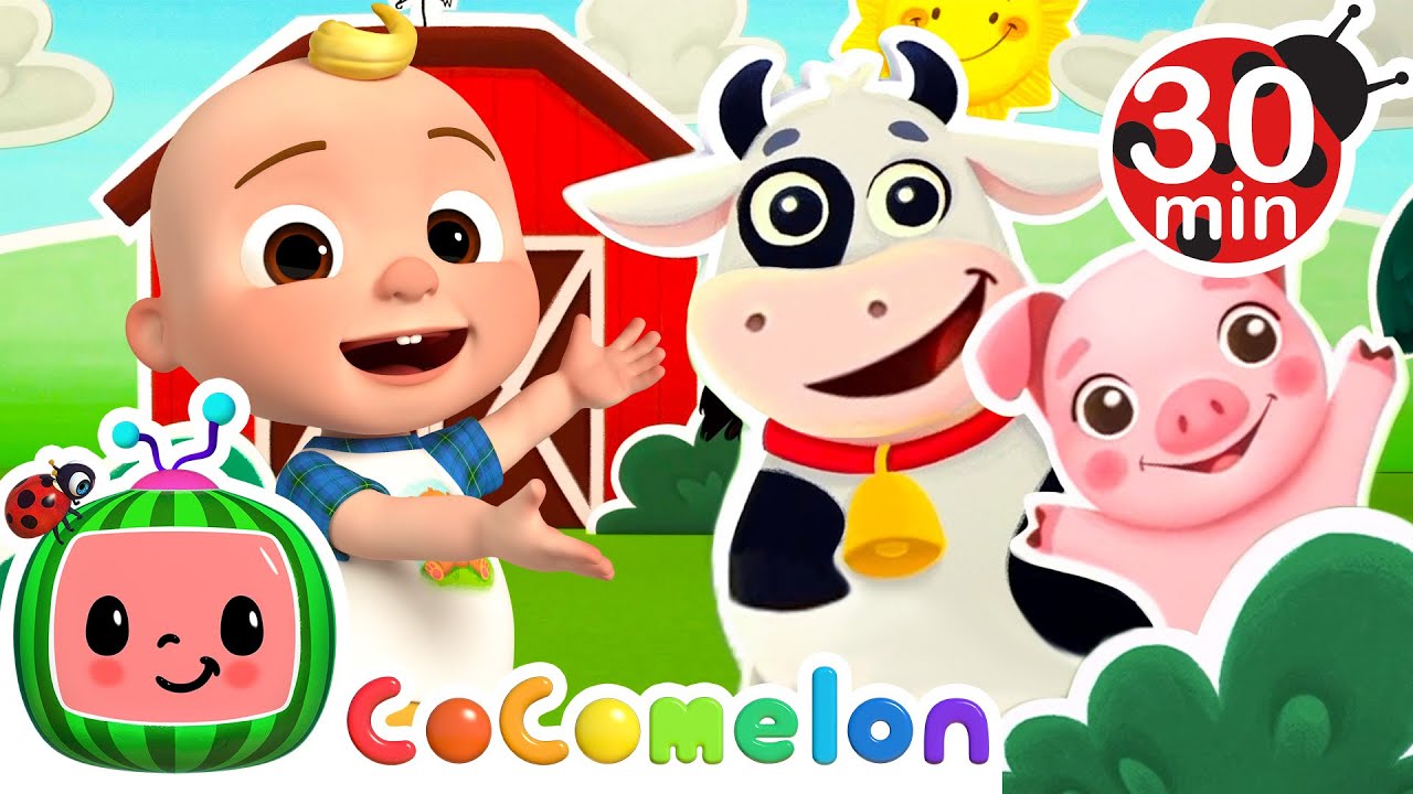 [ 30 MIN LOOP ] Old Macdonald Dance! | Move with Animals of CoComelon ...