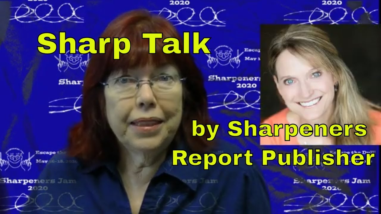Sharp Talk - Marketing for Sharpeners with Publisher Judy Brenner - YouTube