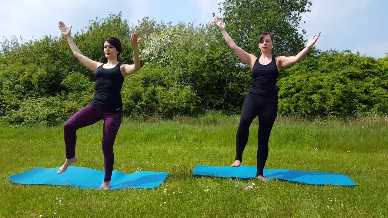 Pilates Outdoor, Pilates Ganzkörpertraining - YouTube