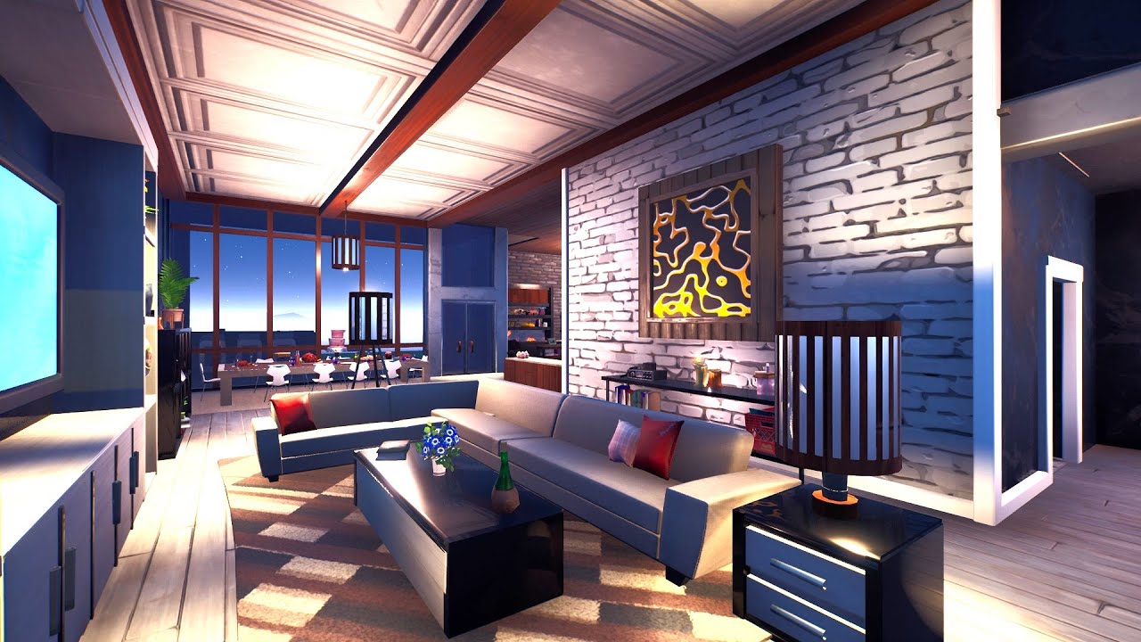Fortnite Creative Modern Family House - YouTube