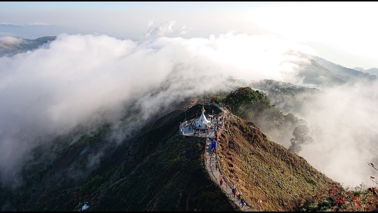 เที่ยวพม่า,ไปไหว้เจดีย์มุละอิ,Mula-i pagoda,Mulayit Taung,Kayin State ...