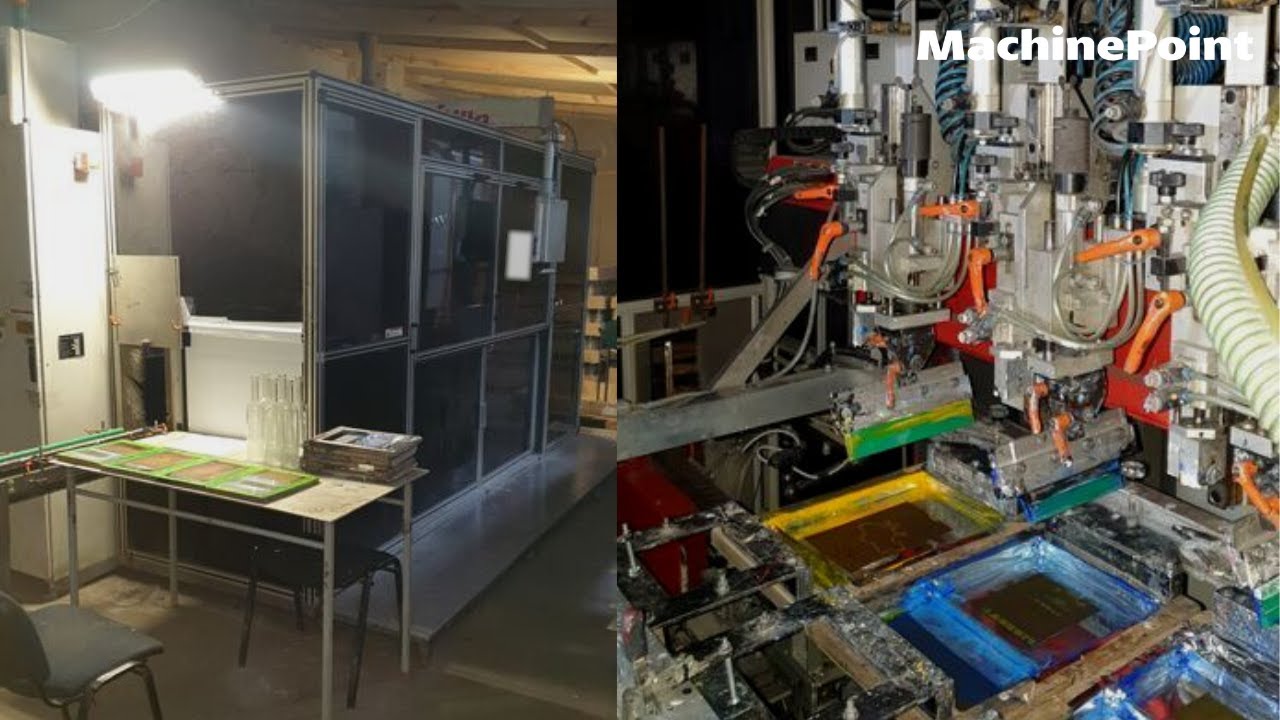 KAMMANN CNC 1500 G Bottle printing machines | KAMMANN Machines - YouTube