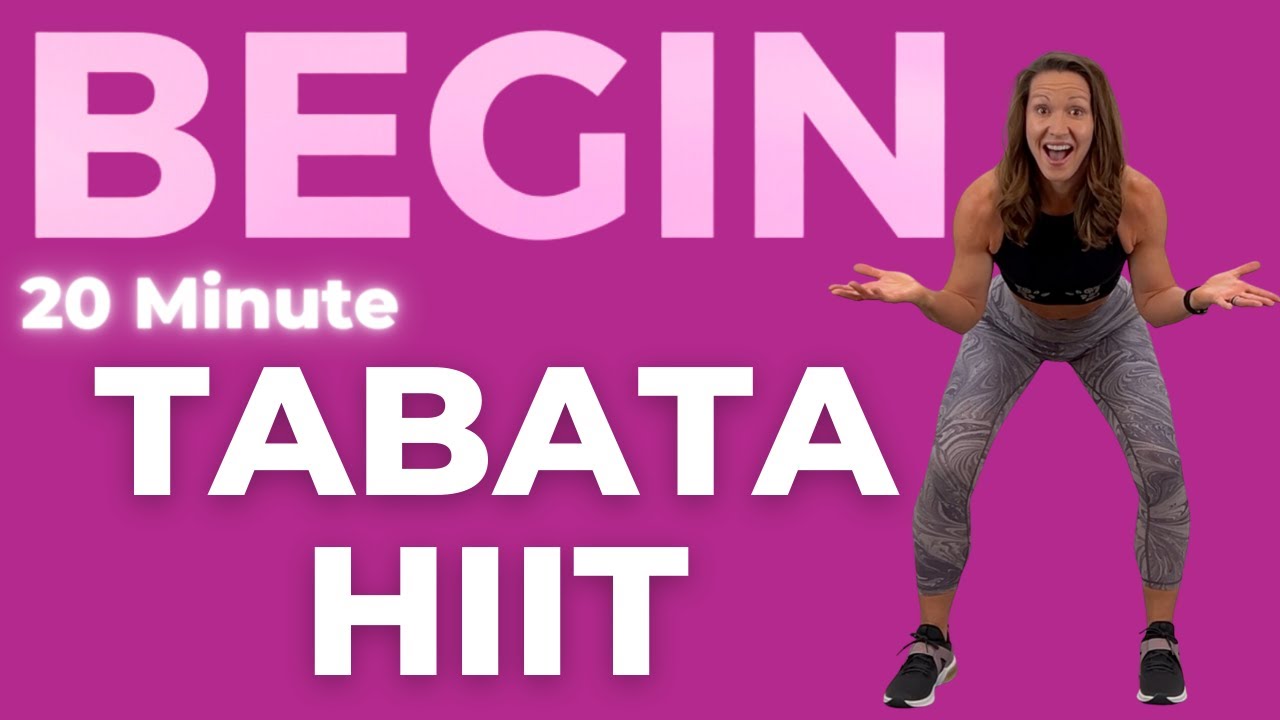 BEGIN: Tabata HIIT for Beginners - 20 Minute | Day #7 - YouTube