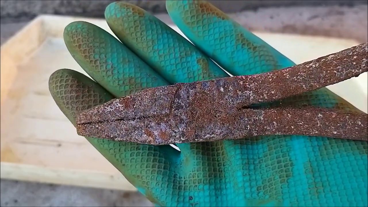 Old and Rusty Plier Tool Restoration - YouTube