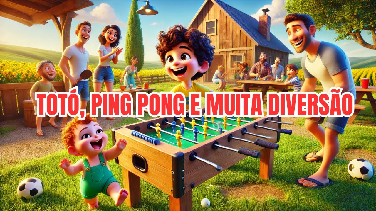 Diversão em Família: Jogando Totó e Ping Pong no Sítio Simões! 🏓⚽ - YouTube