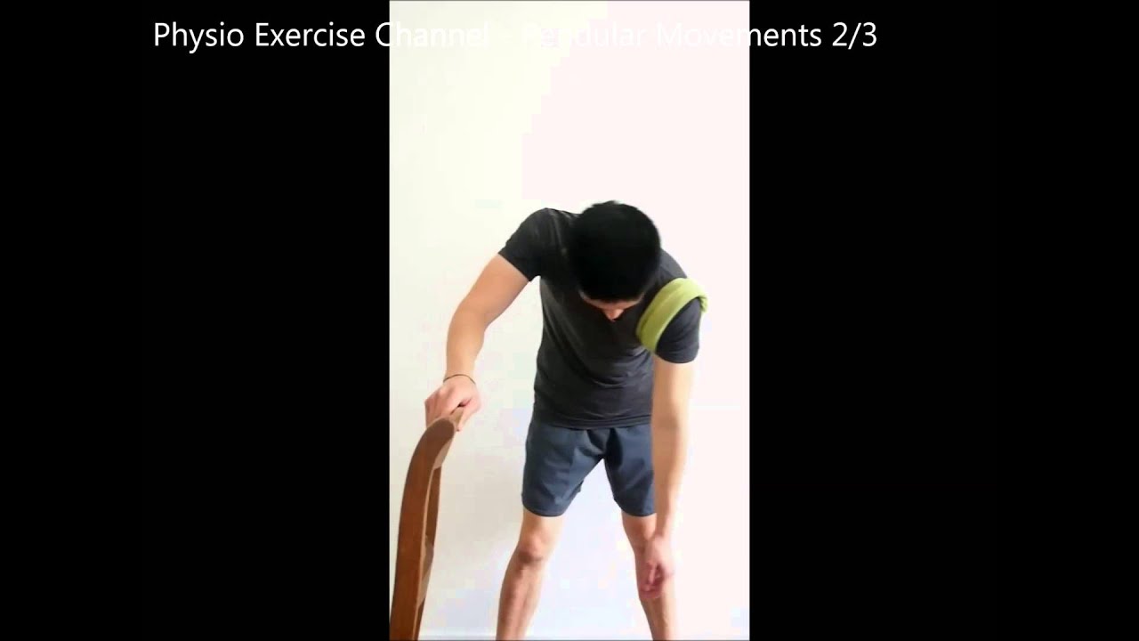 Pendular / Pendulum Exercises - YouTube