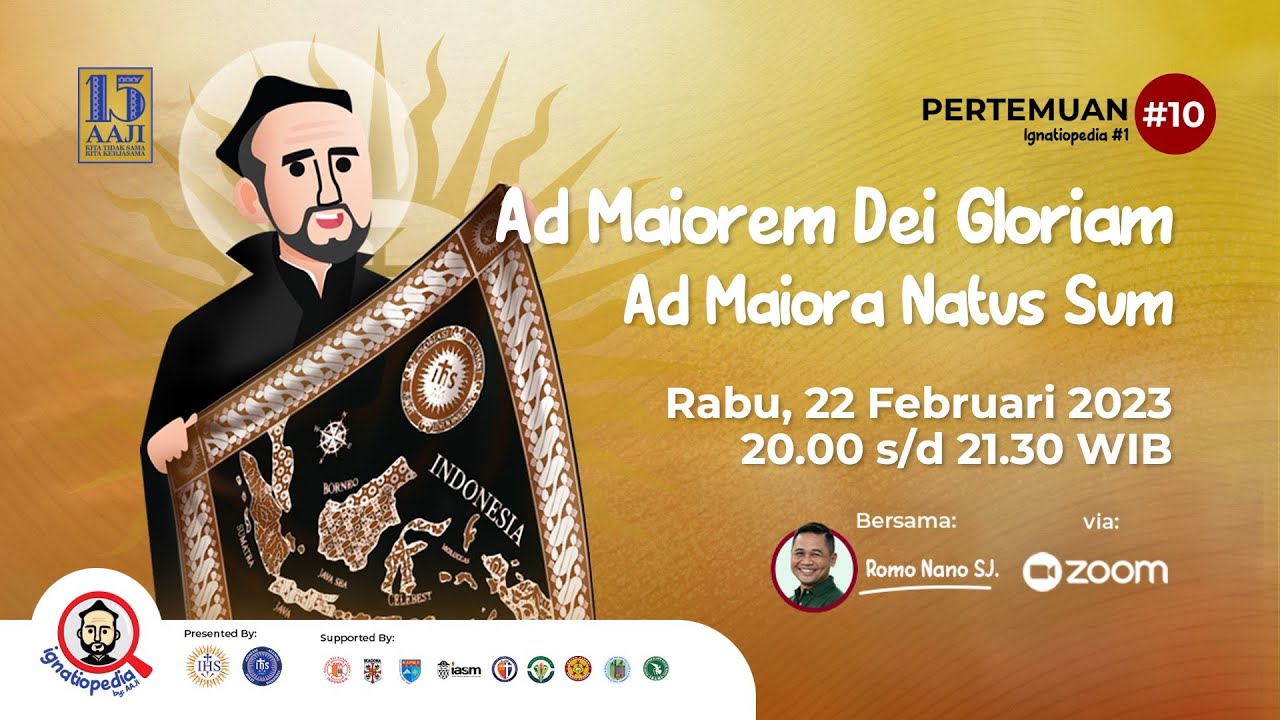 Ignatiopedia#1 - Ad Maiorem Dei Gloriam, Ad Maiora Natus Sum - YouTube