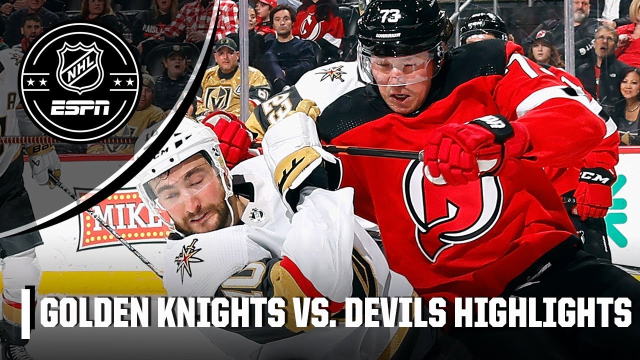 Vegas Golden Knights vs. New Jersey Devils | Full Game Highlights - YouTube