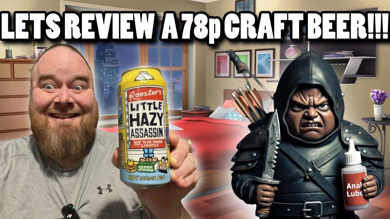 Roosters: Little Hazy Assassin Review! 78p in Asda! - YouTube