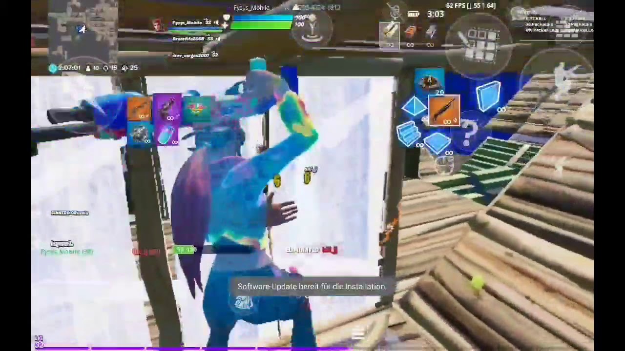 Hi fortnite mobile - YouTube