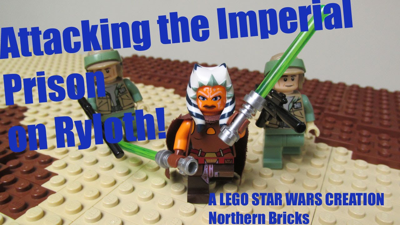 Attacking the Imperial Prison on Ryloth A Lego Star Wars Creation - YouTube