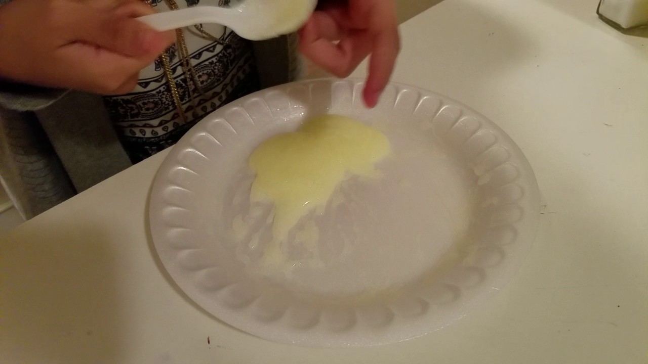 How to make slime with households - YouTube