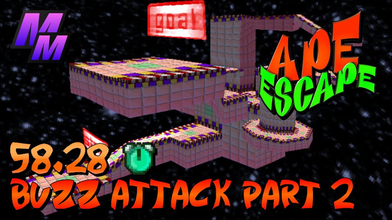 Ape Escape - Buzz Attack Part 2 - 58.28 [PB] - YouTube