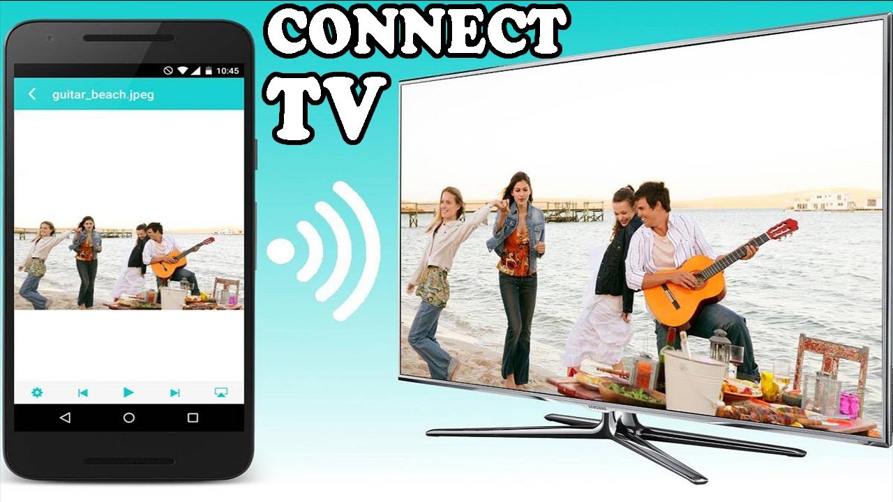 How To Connect Android Phone To Smart TV || Screen Mirroring || Share ...