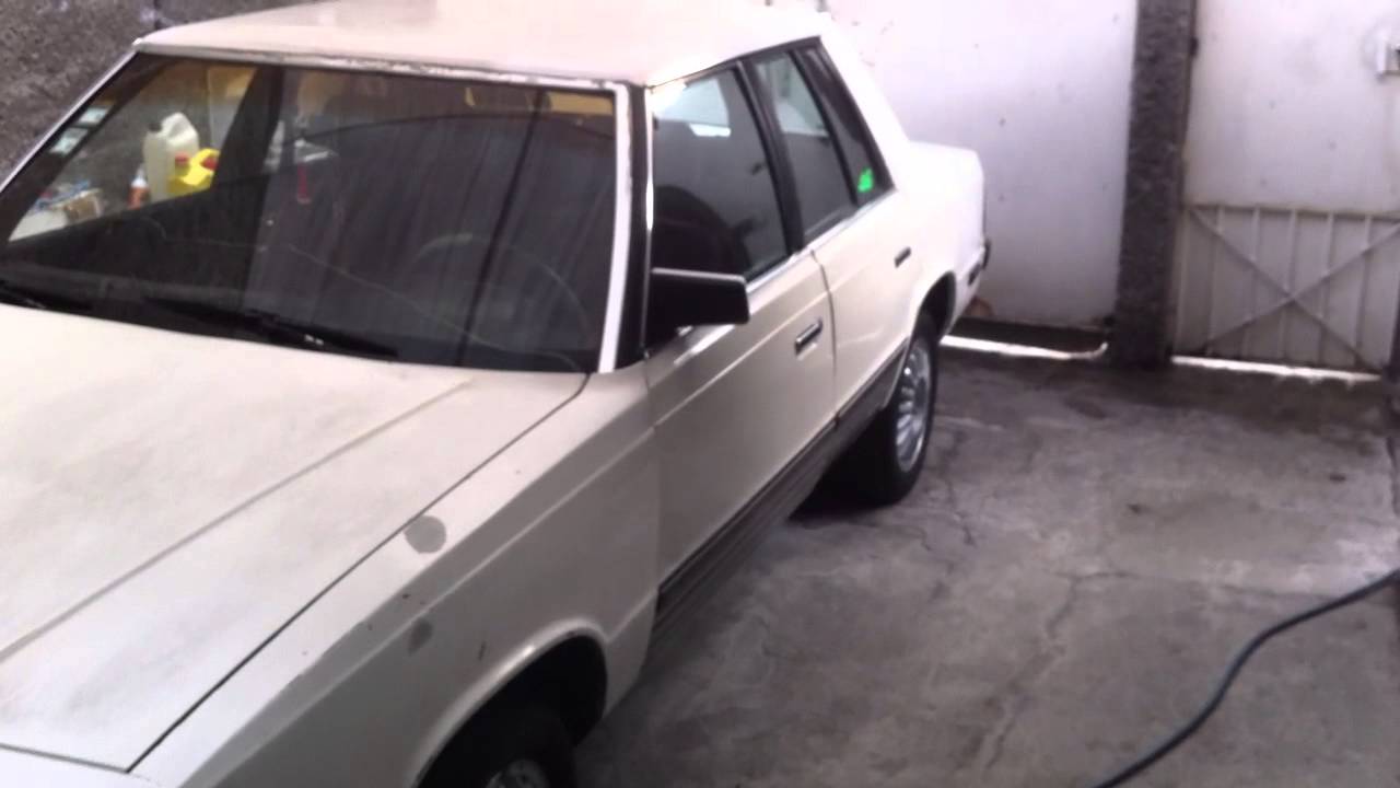 Dart k volare 1985, hace unos meses - YouTube