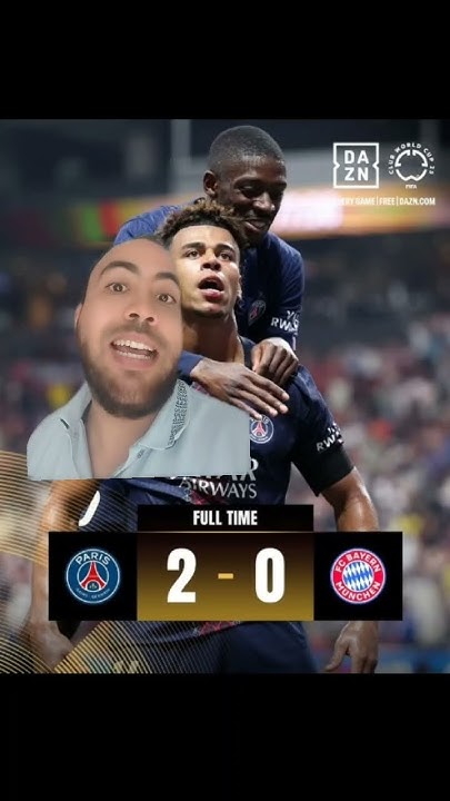 #psg 2-0 #bayernmunich #mundialdeclubes - YouTube