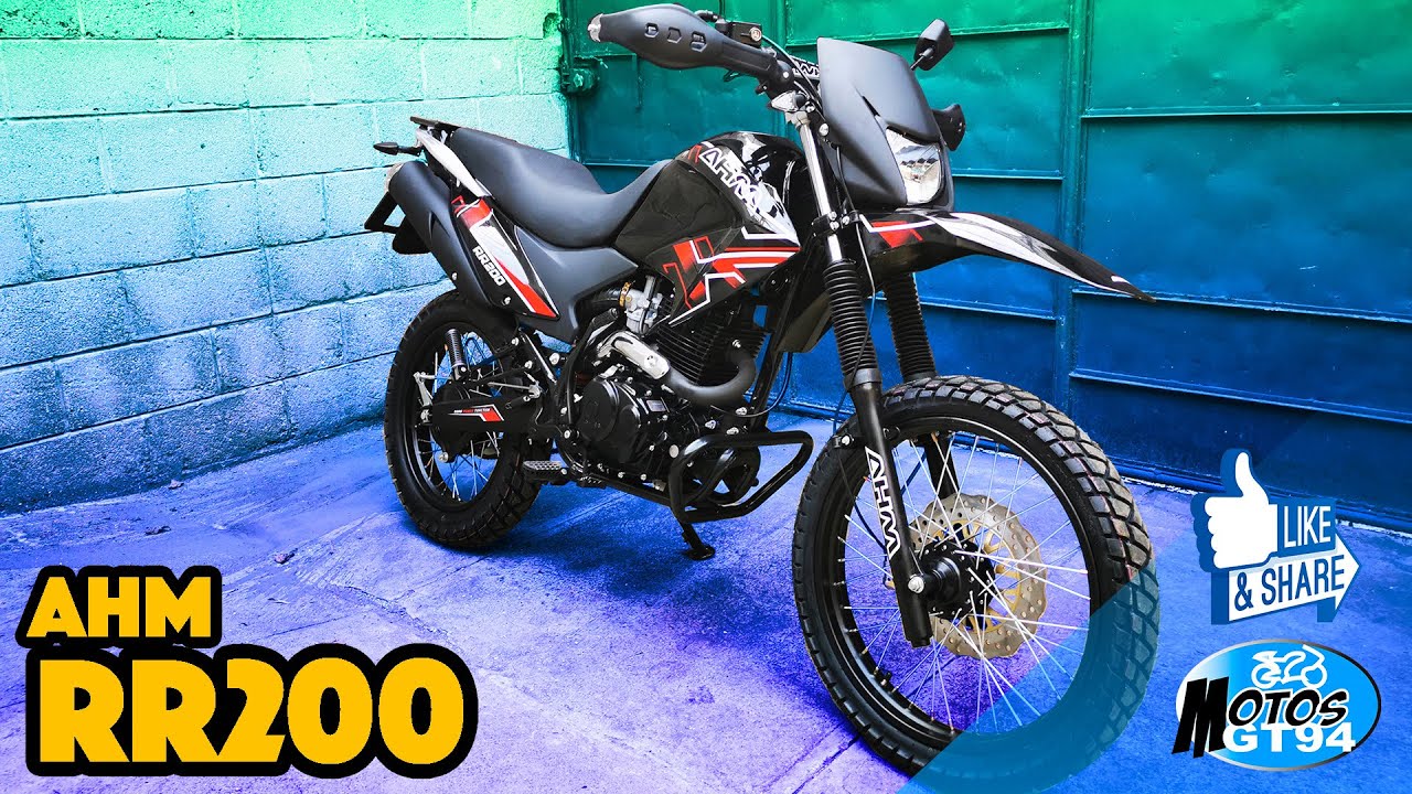 Mi Nueva Moto - AHM RR200 - Primeras Impresiones - MotoVlog - motosGT94 ...