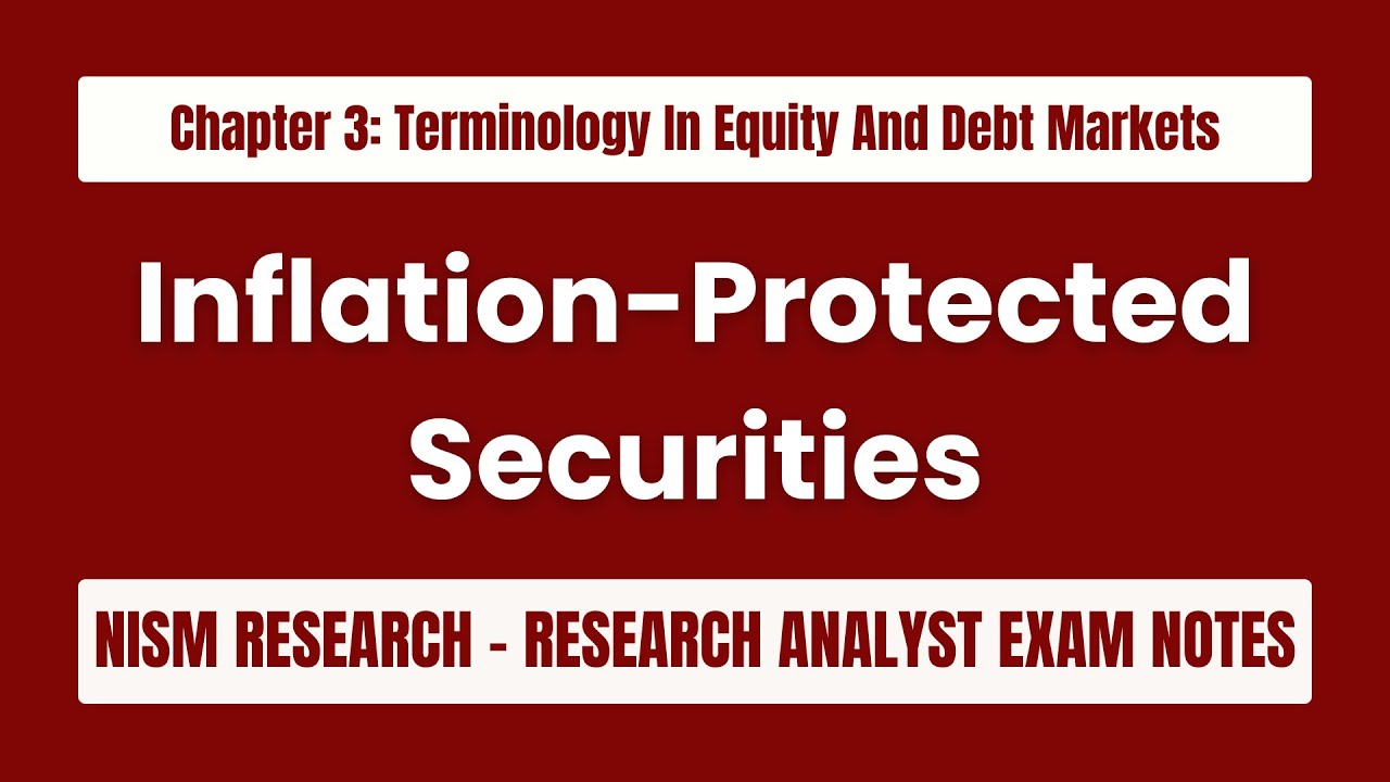 Inflation-Protected Securities—How Do They Work? Ch 3: Equity and Debt ...