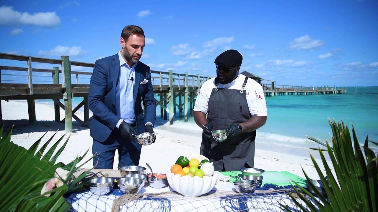 SLS Baha Mar - Conch Salad with the VP & GM Axel Gasser - YouTube