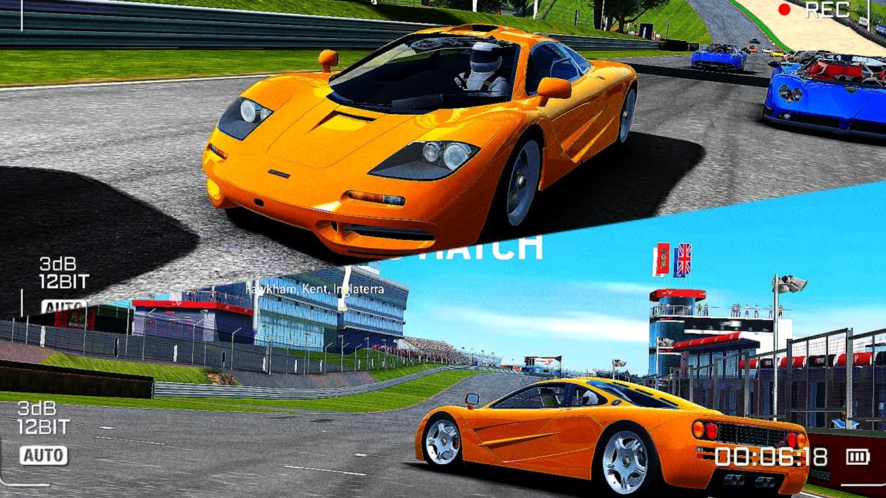 REAL RACING 3:PART 18/OFFLINE/MC LAREN F1/ESSE TRECO E MUITO RÁPIDO 💀 ...