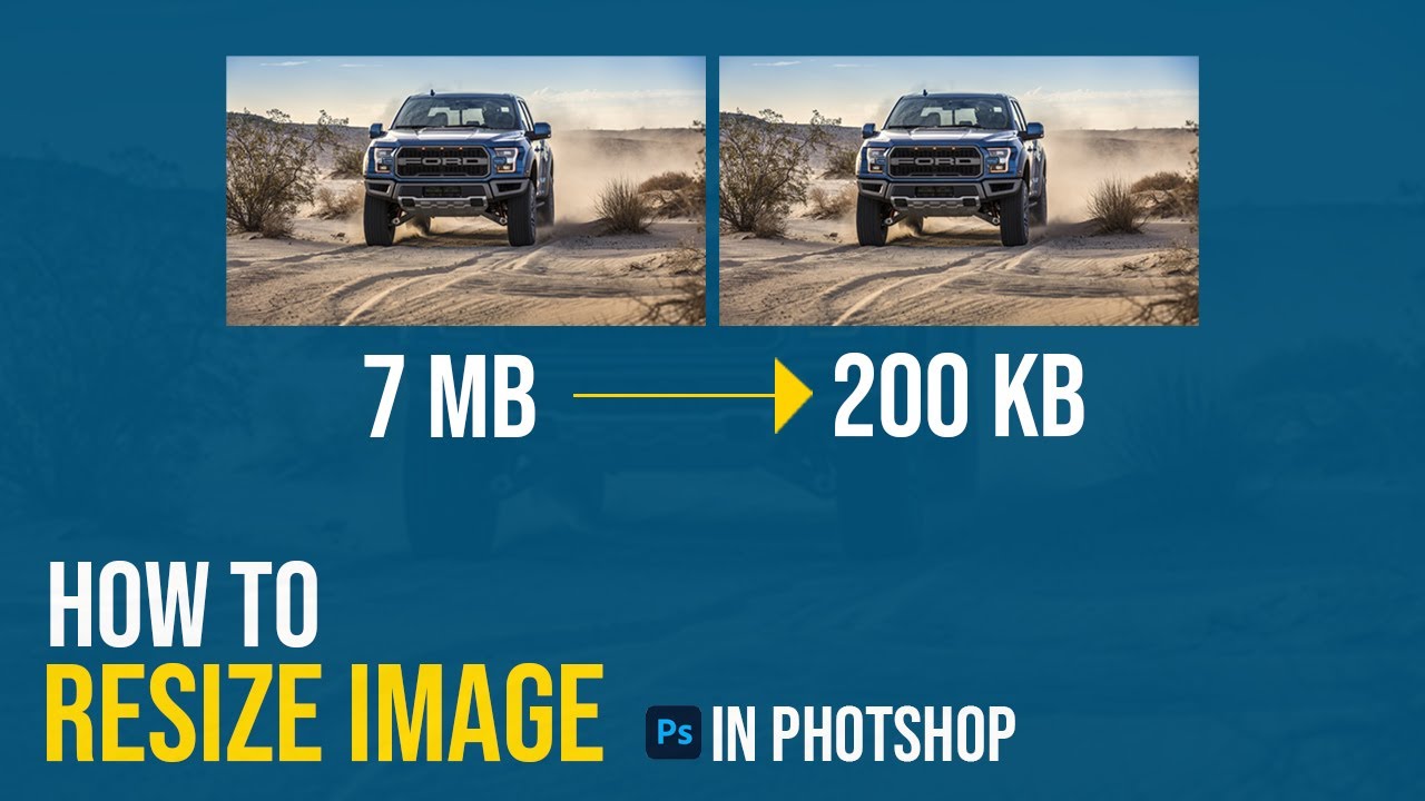 How To Resize Image without Losing Image Quality in Photoshop - YouTube