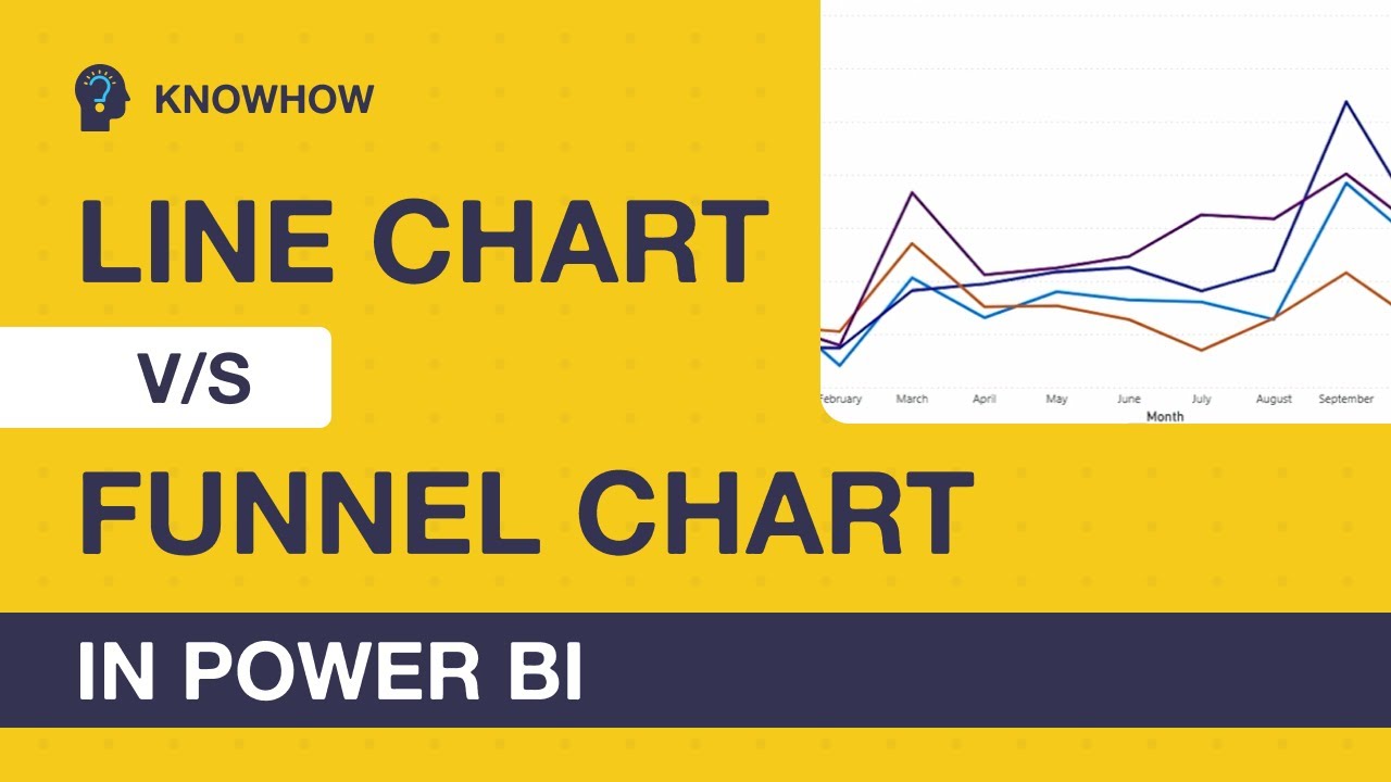 When to use Line Chart and Funnel Chart in Power BI in Real-Time? - YouTube