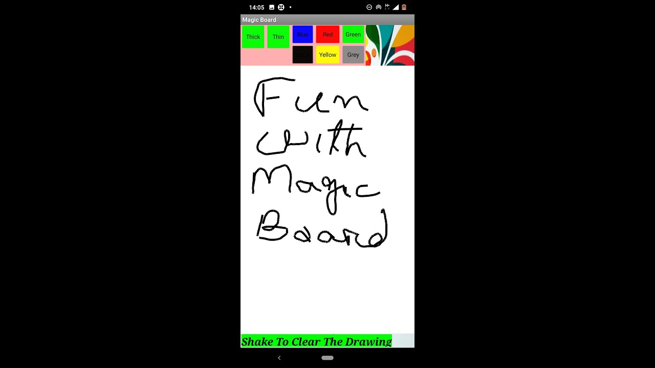 Design of a Magic Board App | Digital Board: A Writing tool using MIT ...