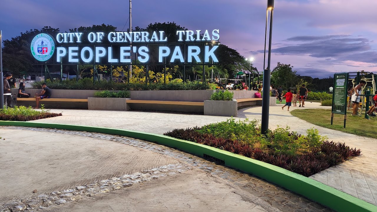 Gen trias People's park l Cavite #bkvlogs - YouTube