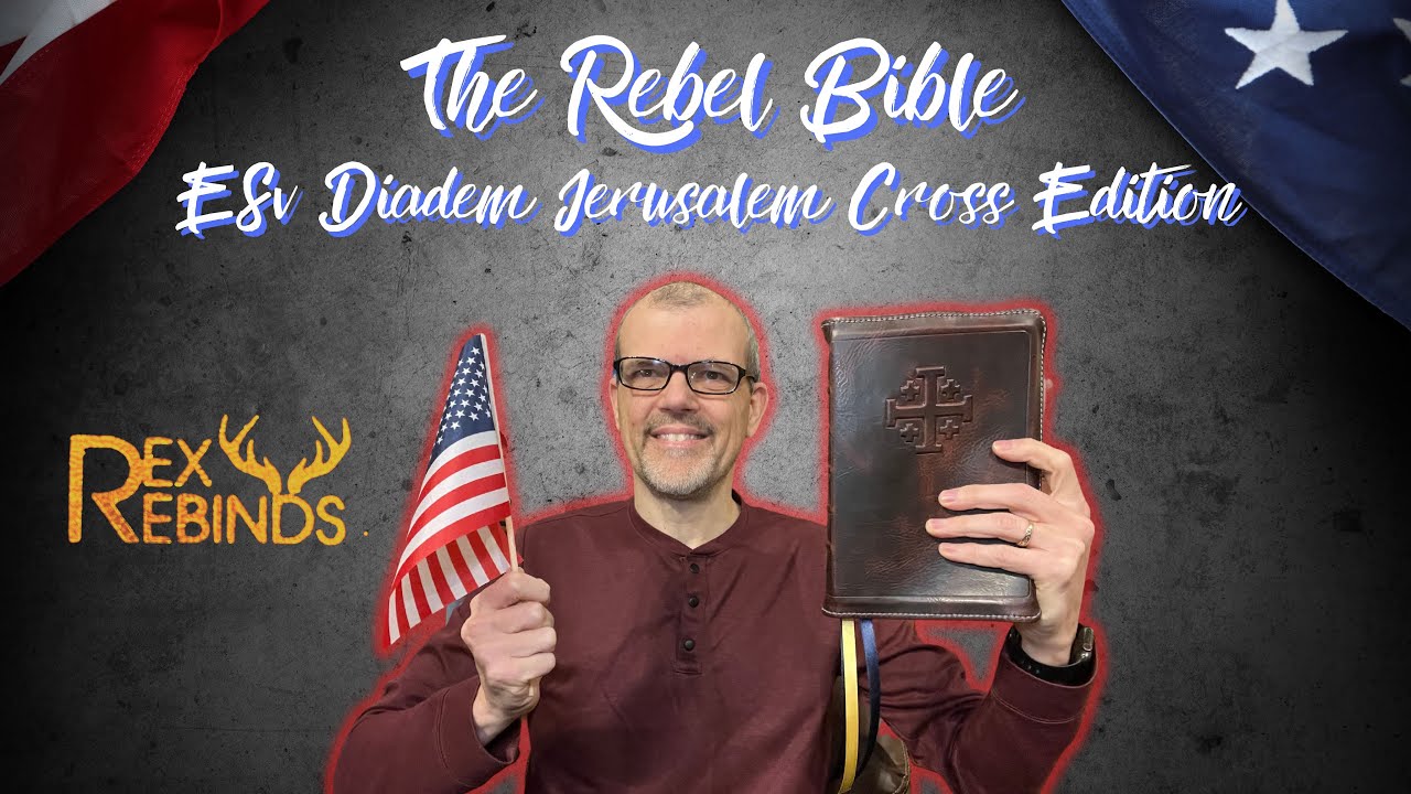 The Rebel Bible - ESV Diadem - Jerusalem Cross Edition - YouTube