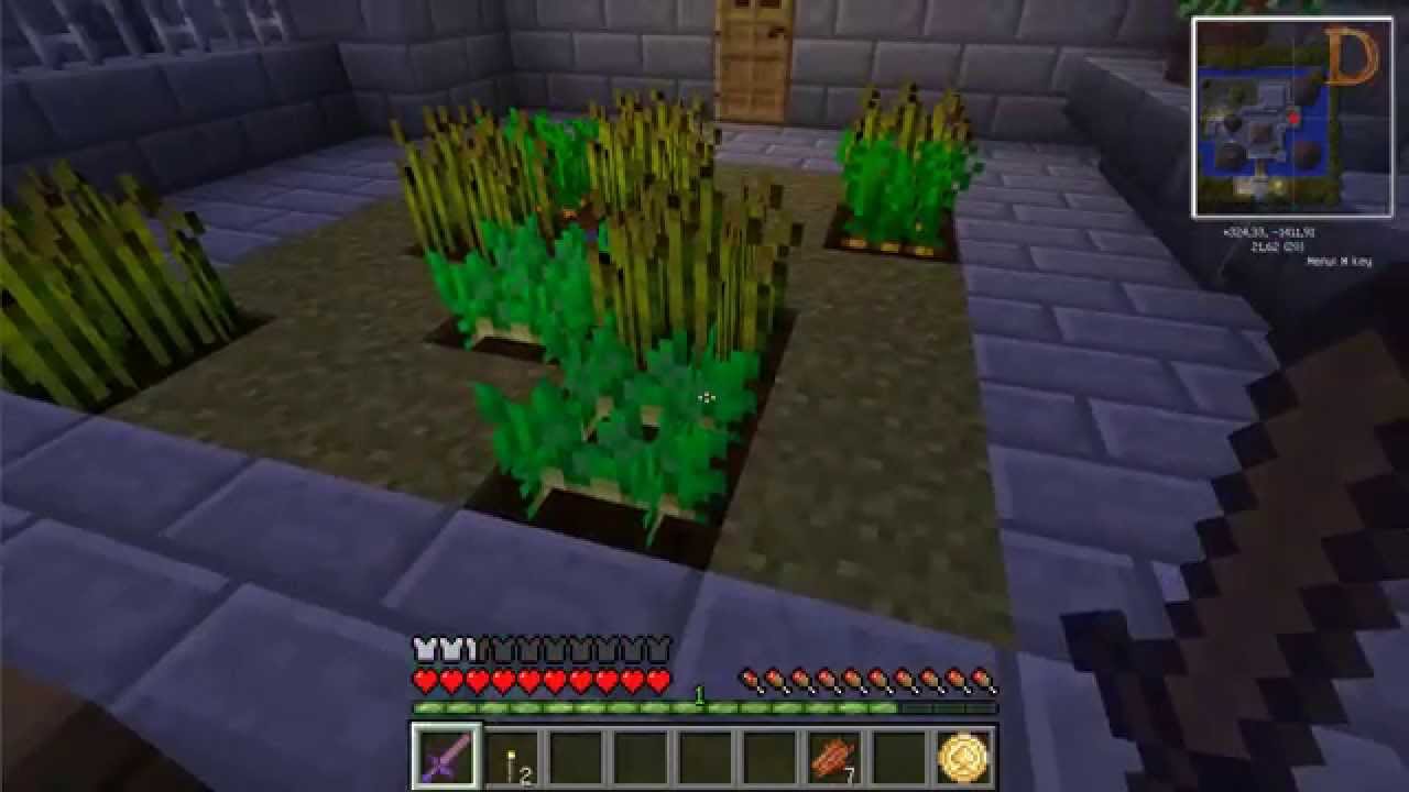 [ч. 01] Minecraft Farming Platform 3 - Захват замка - YouTube