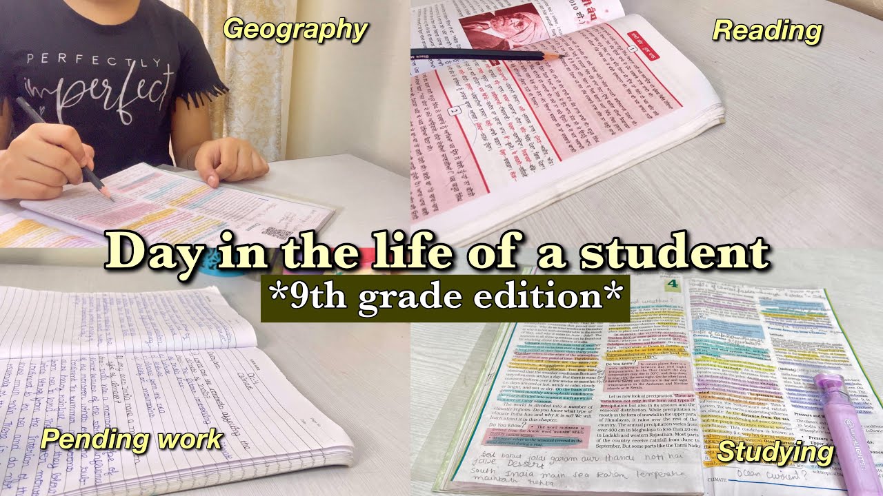 Day in the life of a student *9th grade edition* | pending work ...