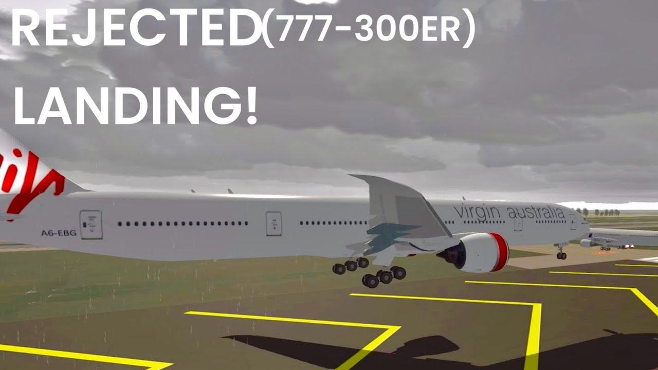 Rejected Landing (SIMULATION)777-300ER using (FSAdvance) - YouTube