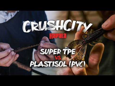 Rapala® | CrushCity™ Super TPE vs PVC(Plastisol) Breakdown (CANADA)