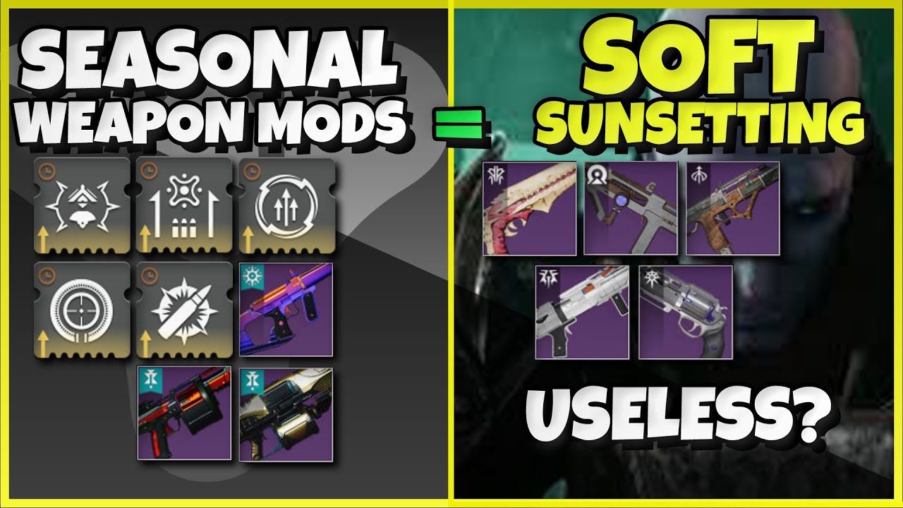 Destiny 2’s Soft Sunsetting Problem | Seasonal Mods Are Killing Weapons ...